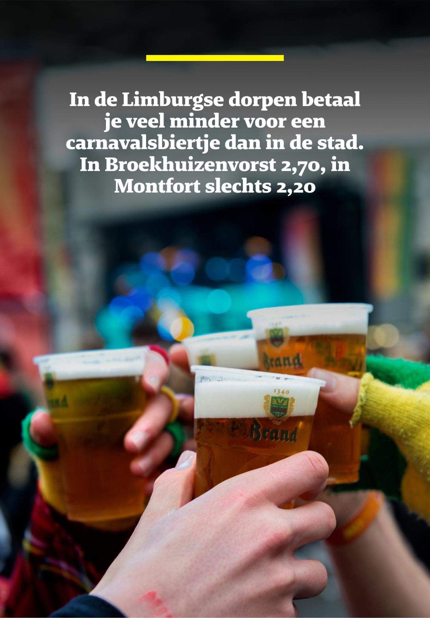 Komt de gevreesde kaap van 4 euro voor een biertje in zicht? Dit betaal ... Komt de gevreesde kaap van 4 euro voor een biertje in zicht? Dit betaal ...
